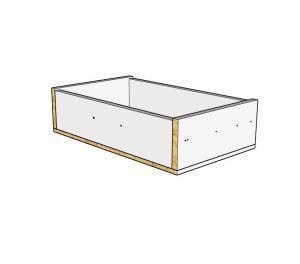 Drawer Box Construction - Birch and Melamine - Sherwood Shelving