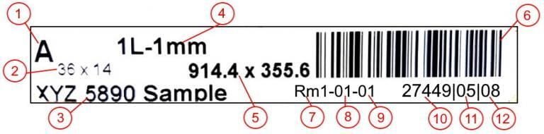 Product Label Information - Sherwood Shelving